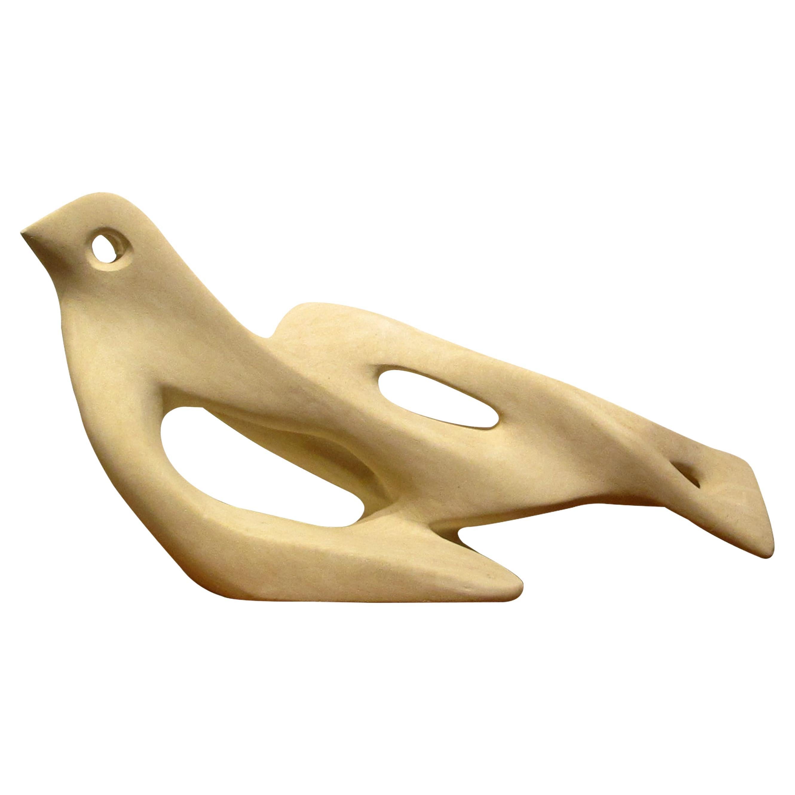 "Bird Arc" Carved Limestone Sculpture by Tina White Anton For Sale at ...