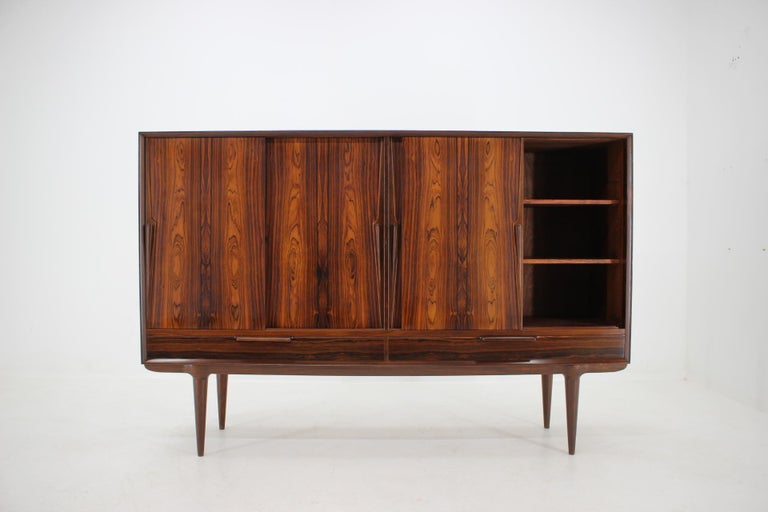 1960s Omann Jun Palisander Highboard, Model no. 13 at 1stDibs