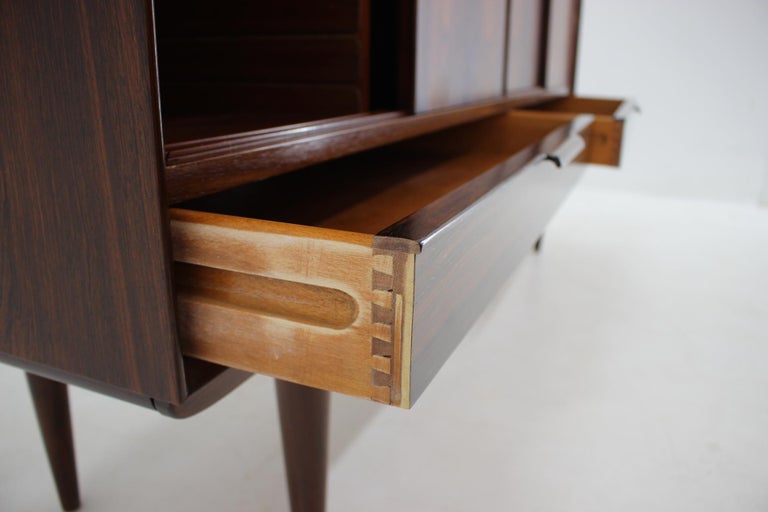 1960s Omann Jun Palisander Highboard, Model no. 13 at 1stDibs