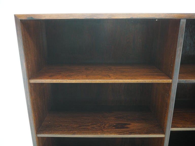 1960s Omann Jun Palisander Upcycled Bookcase, Denmark For Sale at 1stDibs