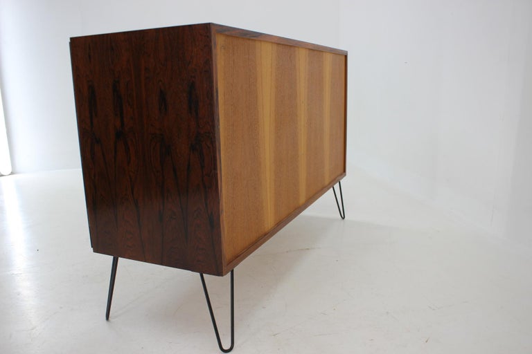 1960s Omann Jun Palisander Upcycled Cabinet, Denmark For Sale at 1stDibs