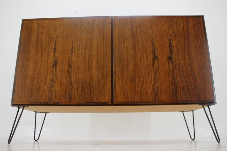 1960s Omann Jun Palisander Upcycled Cabinet, Denmark For Sale at 1stDibs