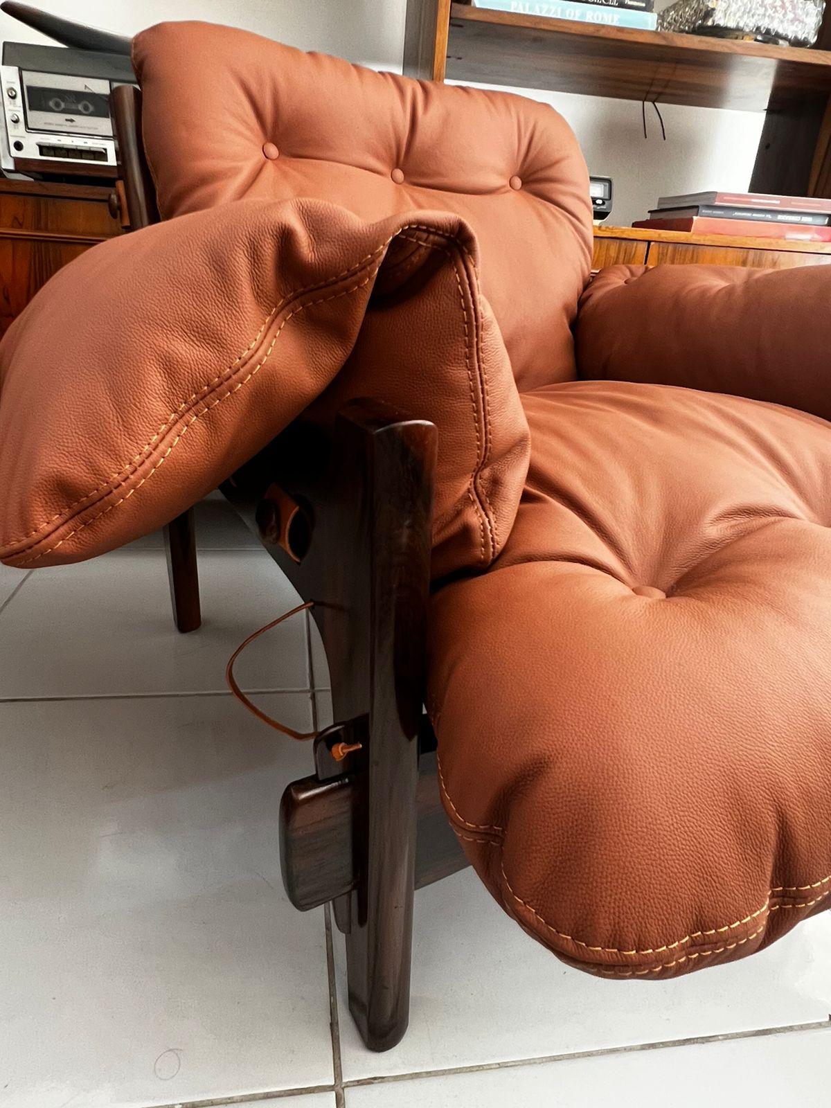 1960s Original Vintage Moleca Armchair and Ottoman by Sergio Rodrigues ...