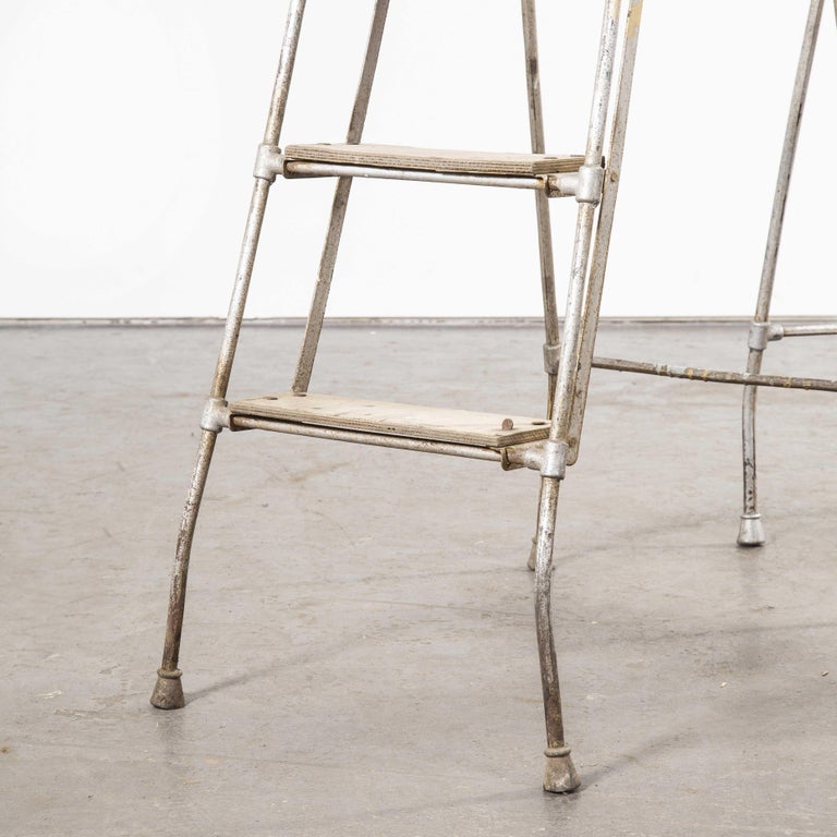 1960s Pair of French Folding Engineers Ladders at 1stDibs