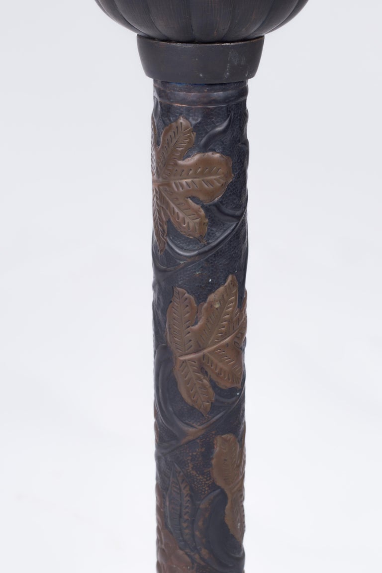 1960s Pair of French Metal Table Lamps with Vegetable Motifs For Sale ...