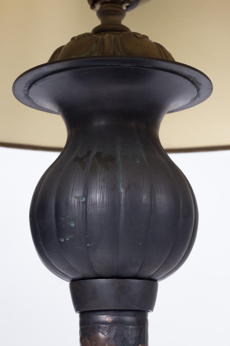 1960s Pair of French Metal Table Lamps with Vegetable Motifs For Sale ...