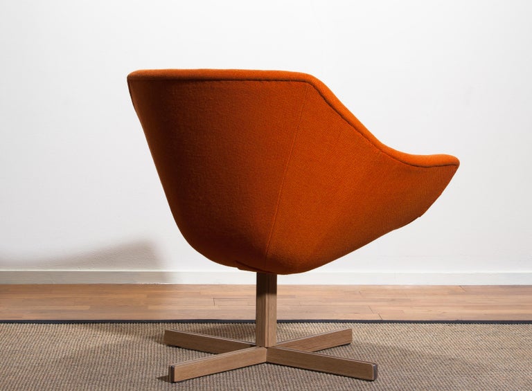 1960s, Pair of Swivel Club Lounge Armchairs by Carl Gustaf Hiort Nanna ...