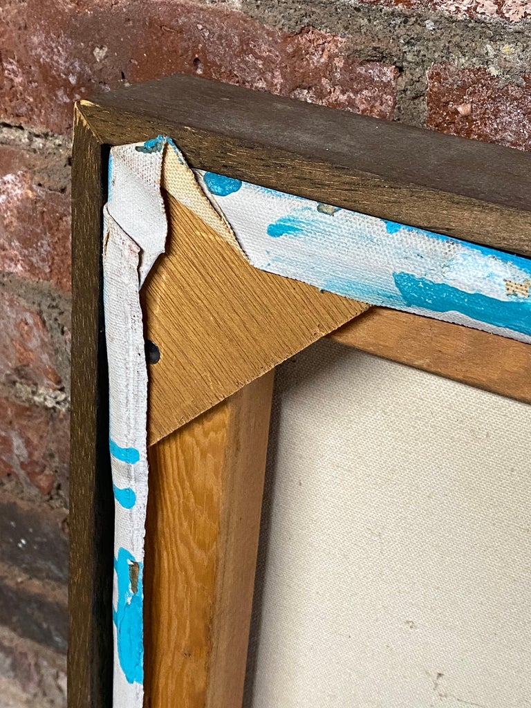 1960s Phillip Schreibman Style Spatter and Blow Psychedelic Painting ...