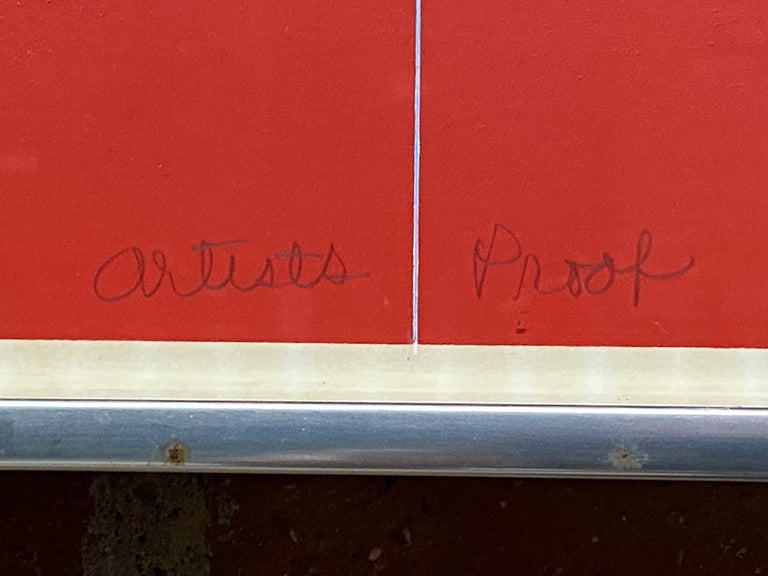 1960s Pop Art 'Free' Lithograph at 1stDibs