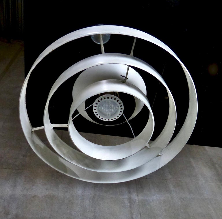 1960s Prescolite 'Saturn' Ring Pendant Light For Sale at 1stDibs ...
