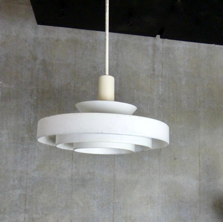 1960s Prescolite 'Saturn' Ring Pendant Light For Sale at 1stDibs ...