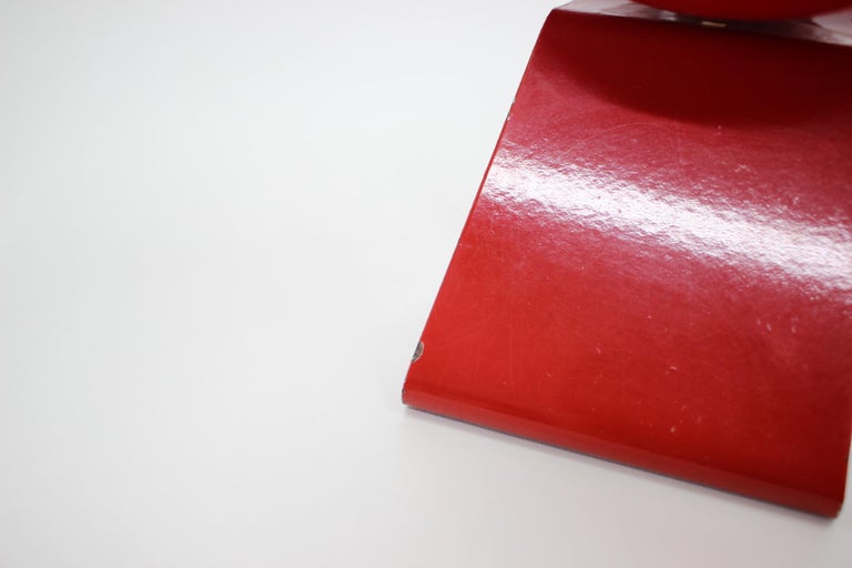 1960s Red Adjustable Table Lamp, Germany For Sale at 1stDibs