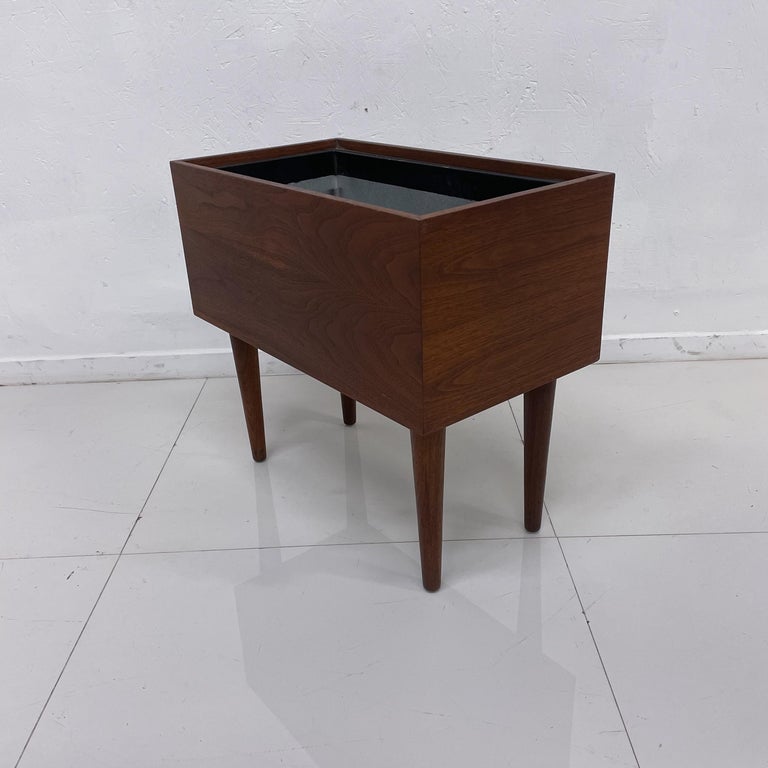 1960s Repurposed Speaker Box Pedestal Planter Catch It All Container in ...