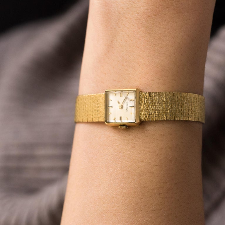 1960s Retro 18 Karat Yellow Gold Eterna Women's Watch at 1stDibs ...