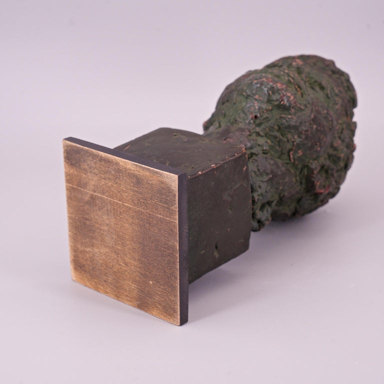 1960s Robert Berks Sculpture Bust John F Kennedy JFK Miami Beach Mid ...