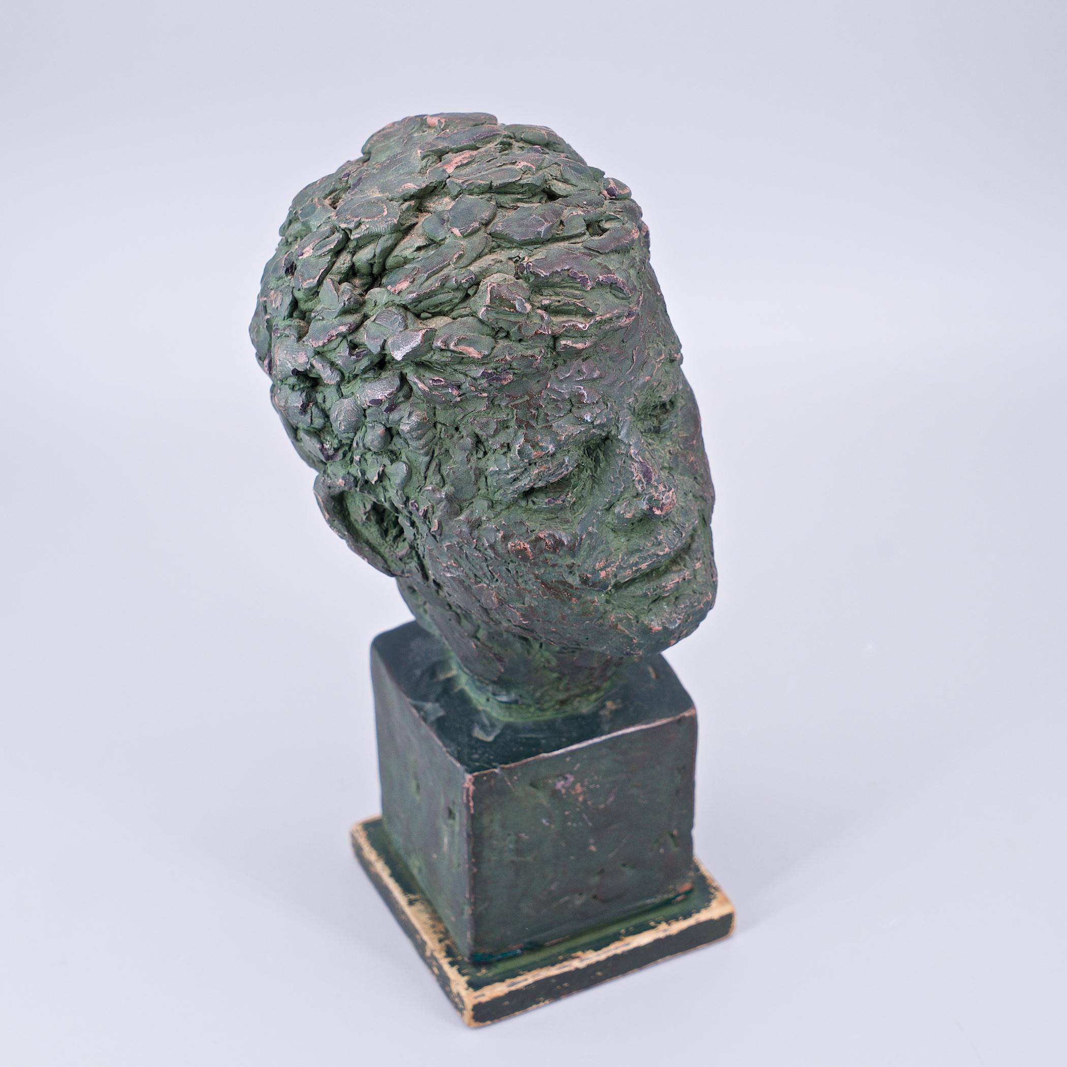 1960s Robert Berks Unique Sculpture of John F Kennedy JFK Bust Miami ...
