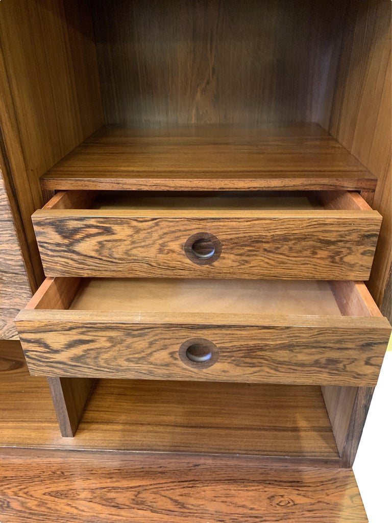 1960s Robert Heritage for Archie Shine Rosewood Wall Unit for Heals ...