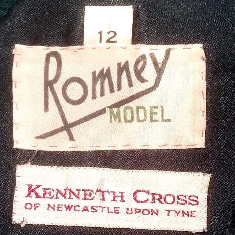 1960s Romney Model Teal Silk Blend Shift Dress at 1stDibs