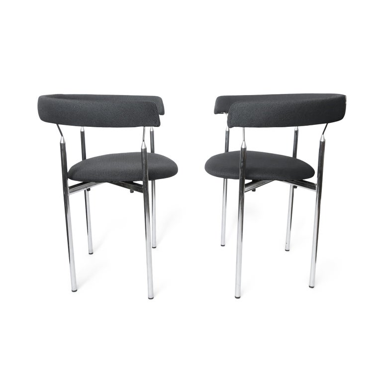 1960s Rondo Chairs by Jan Lunde Knudsen for Sorlie Mobler, Set of Four ...