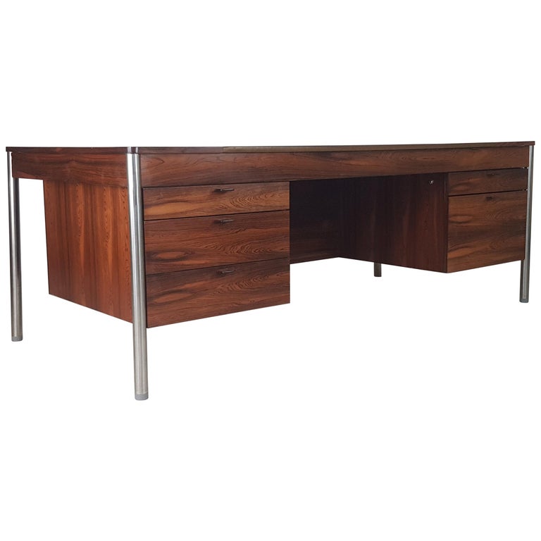 1960s Rosewood Desk by Robert Heritage for Archie Shine at 1stDibs