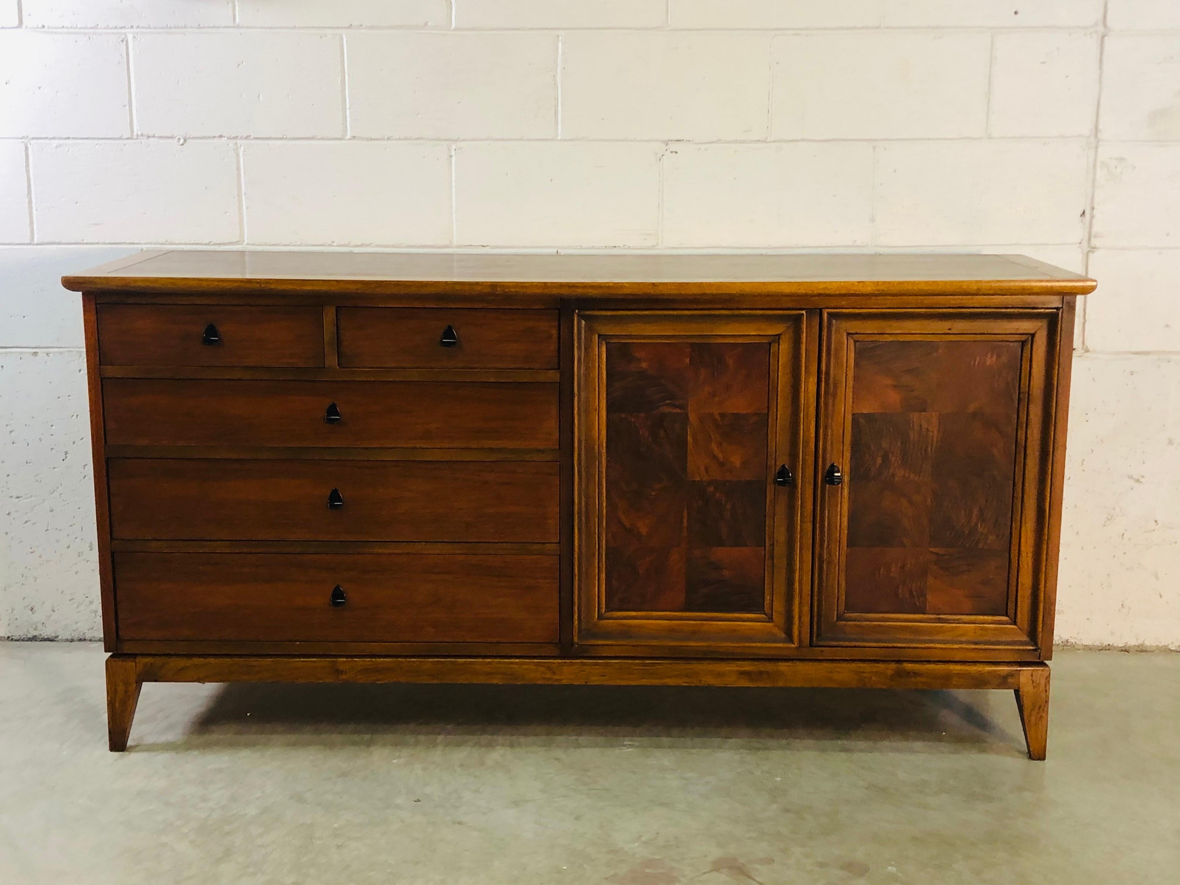 1960s Rway Walnut Sideboard Server at 1stDibs