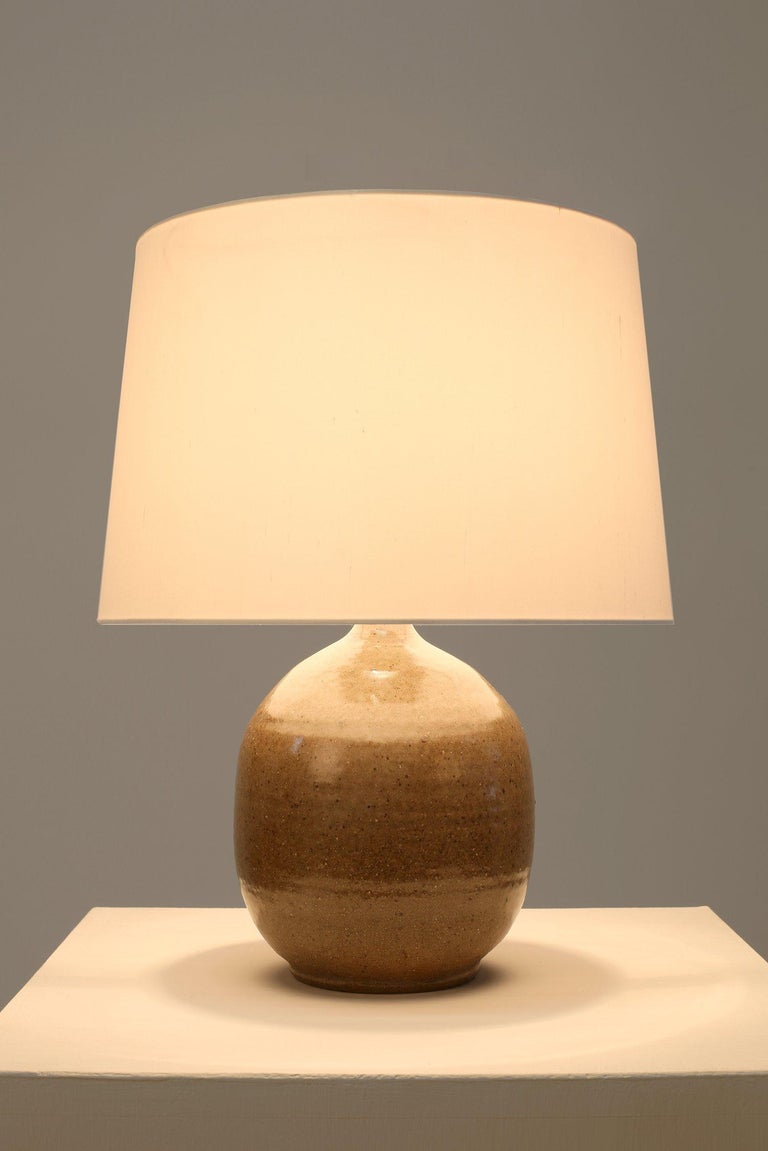 1960s Sandstone Table Lamp at 1stDibs