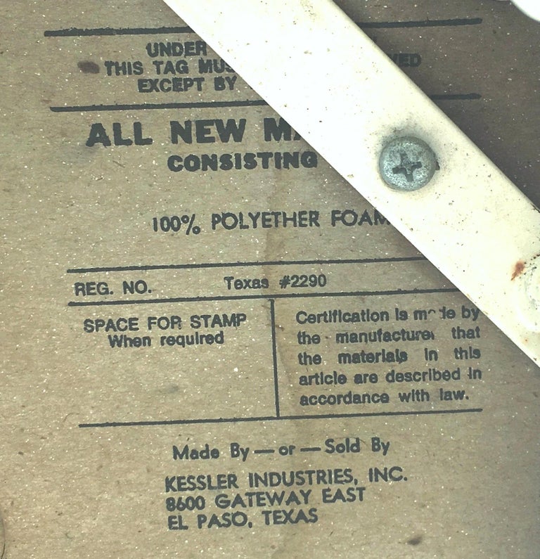 1960s Set of Four Faux Bamboo Iron High Back Upholstered Chairs by ...