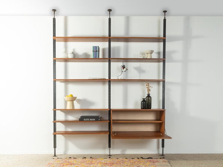1960s Shelving System, Adjustable Wall Shelf by Richard Neutra For Sale ...