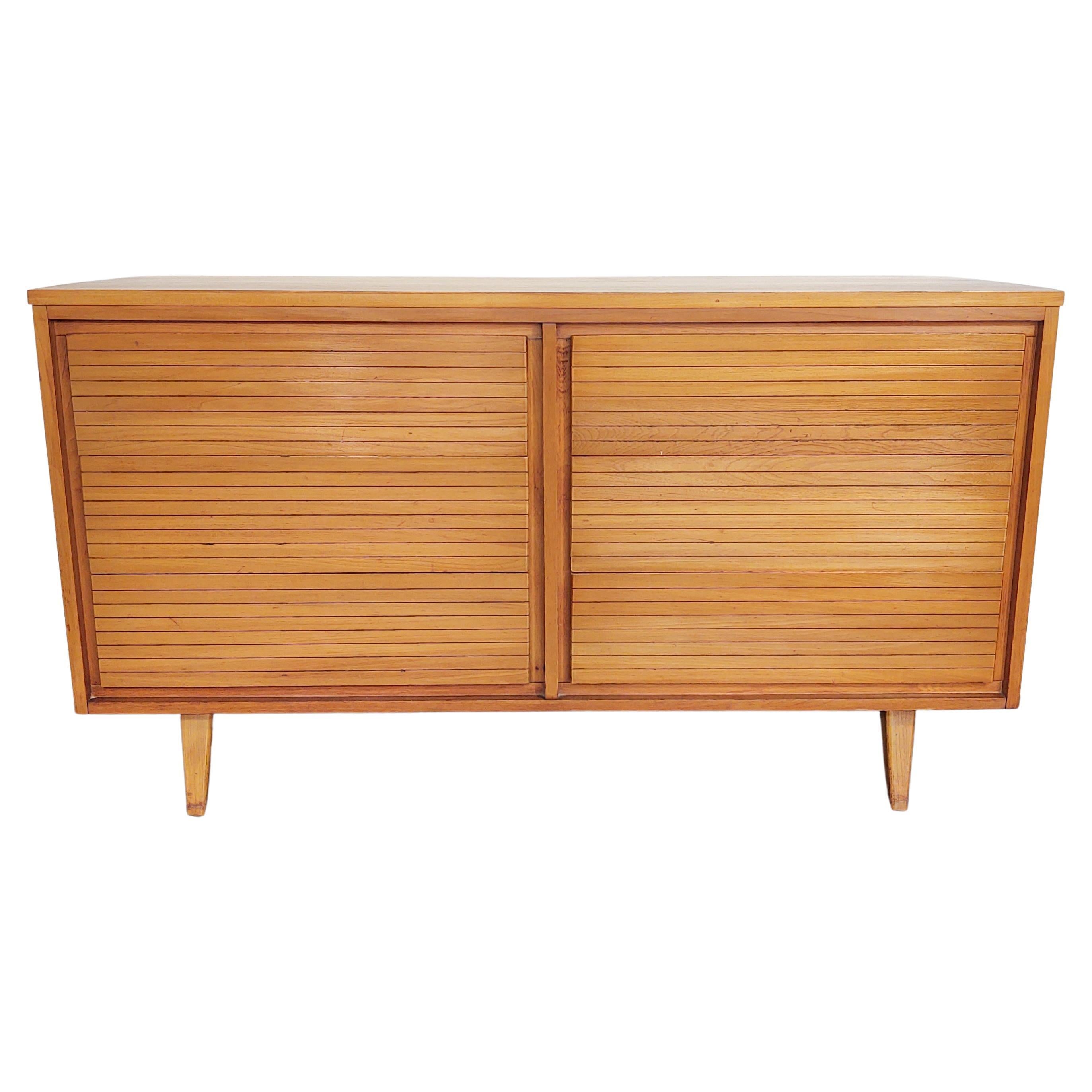 1960s Solid Elm Horizontal Line Lowboy Dresser at 1stDibs | horizontal ...