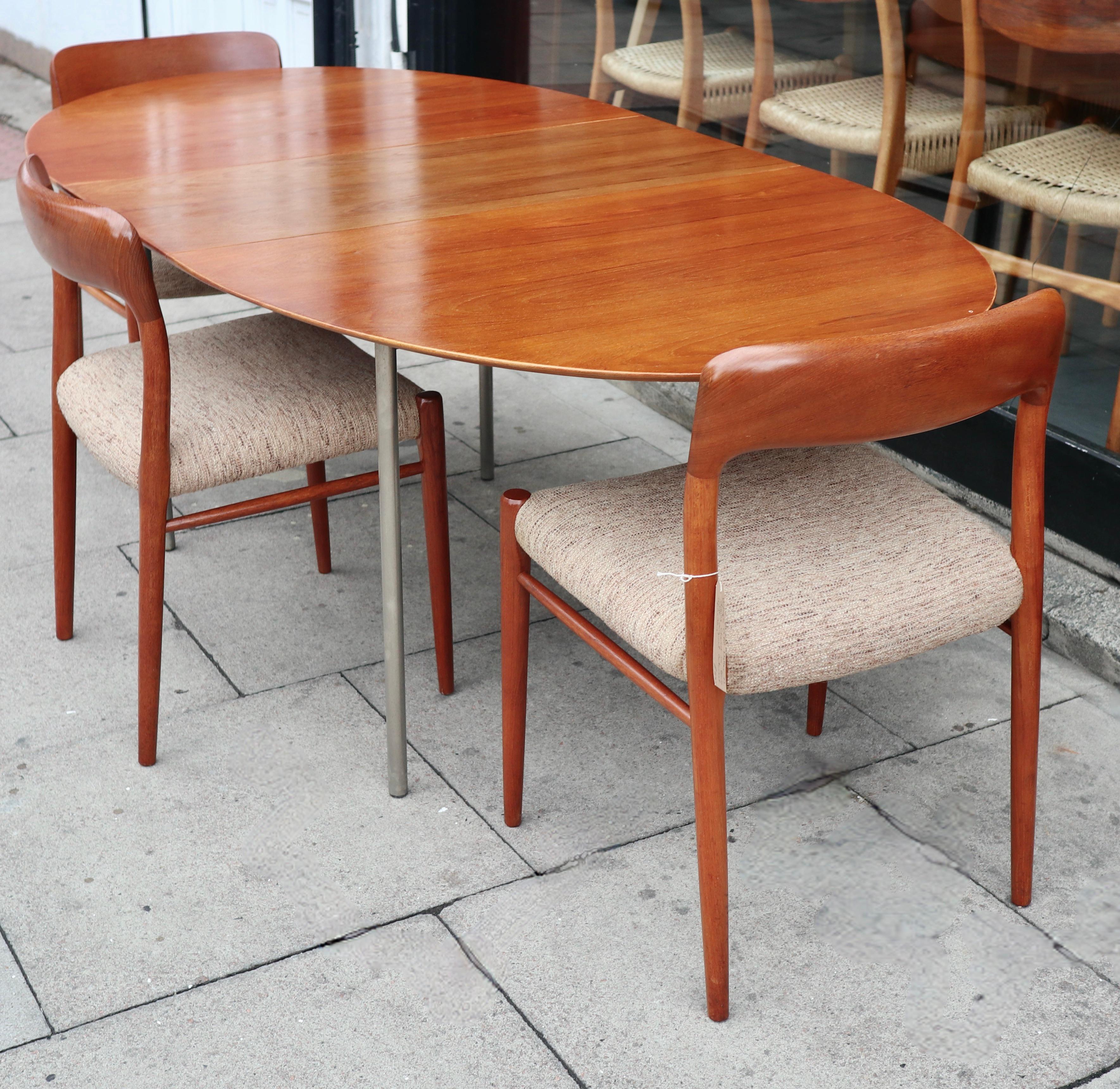1960s Stag oval extendable dining table by John and Sylvia Reid For ...