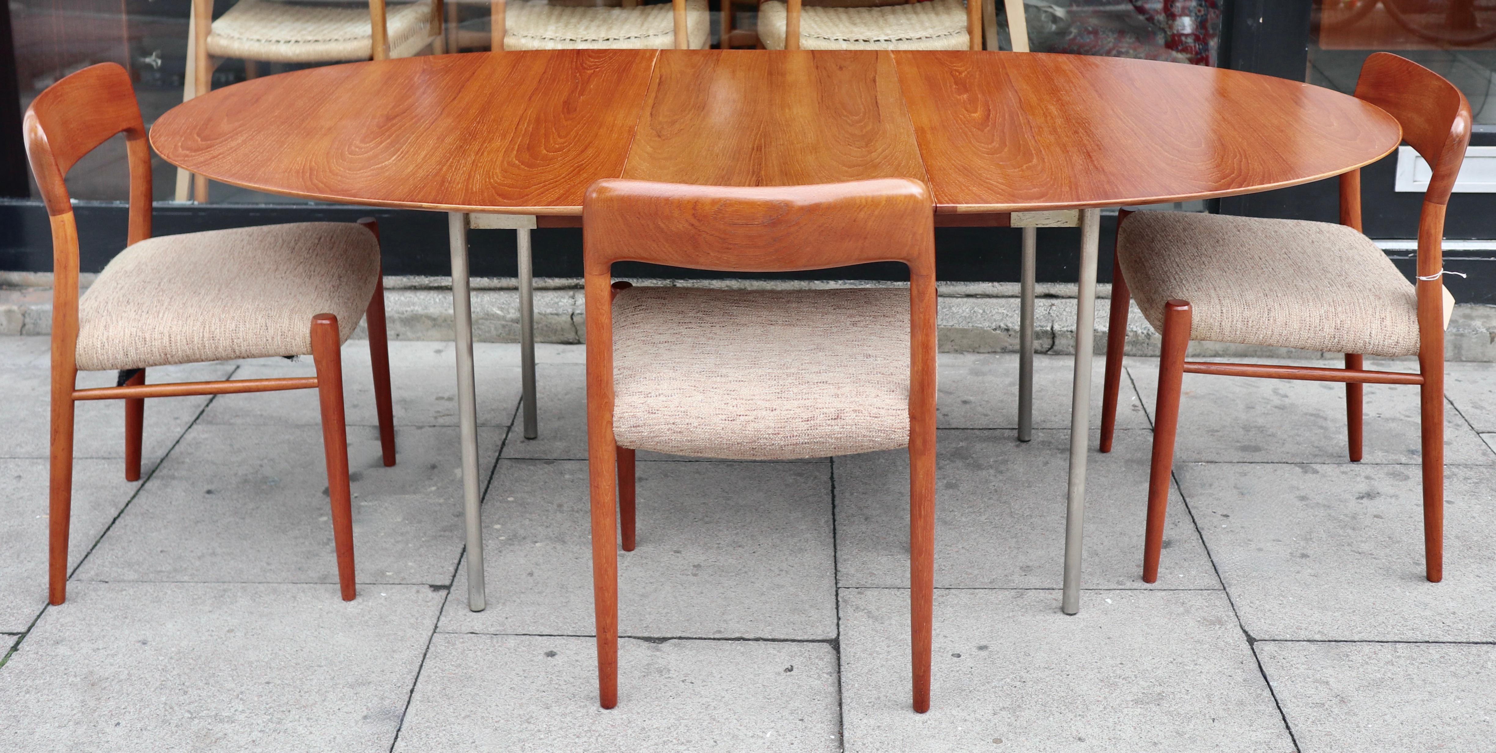 1960s Stag oval extendable dining table by John and Sylvia Reid For ...