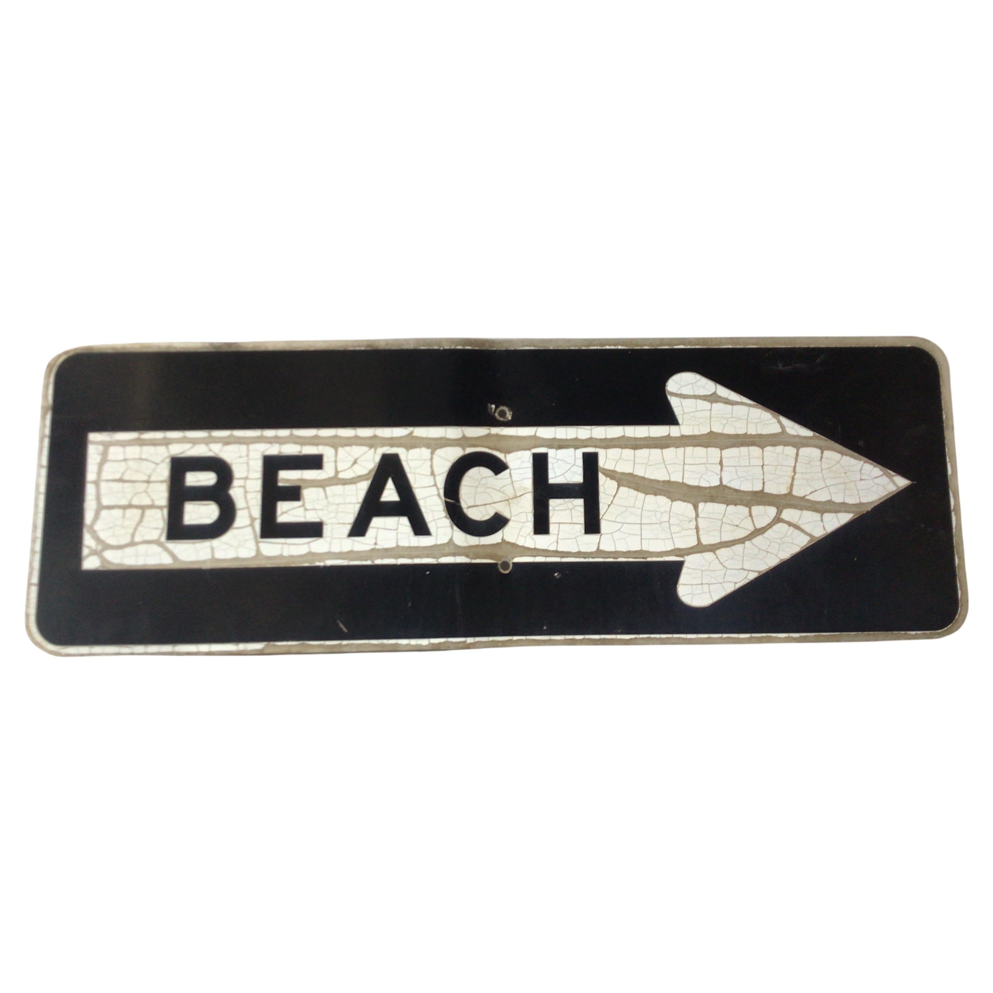 1960s, Green and White Painted Steel 'Two Hour Parking' Street Sign For ...