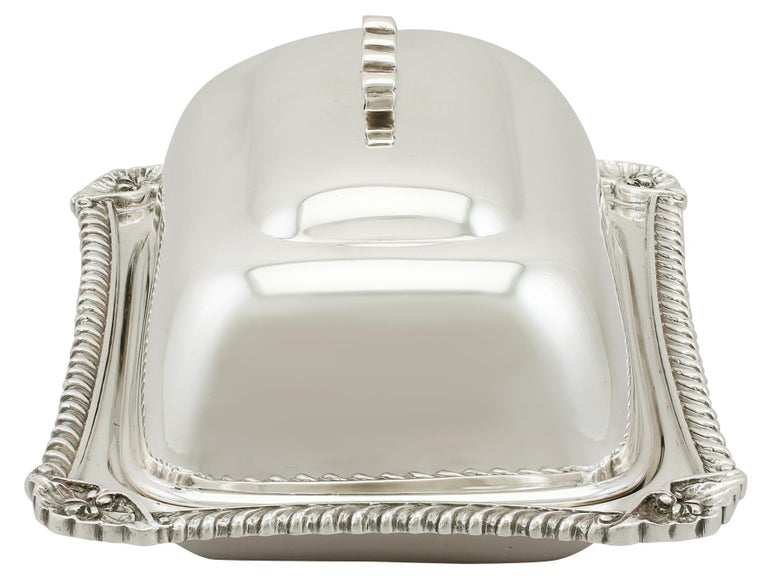 1960s Sterling Silver Butter Dish and Cover by Roberts and Belk Ltd at ...