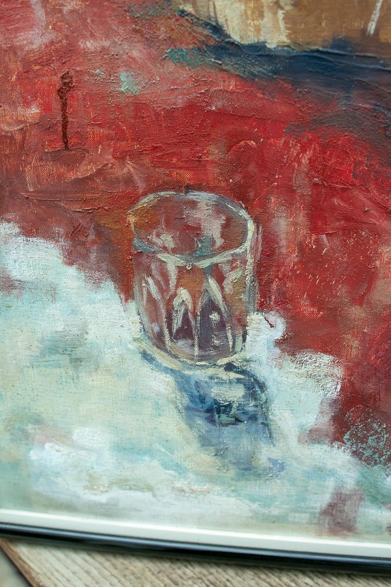 1960's Still Life by the Spanish Artist Mariano del Corral y Libano For ...