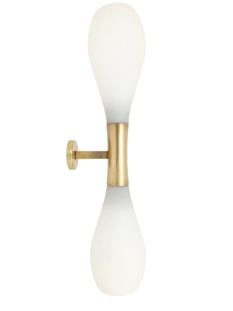 1960s Stilnovo Italy Design Extra Size Wall Lamp For Sale at 1stDibs