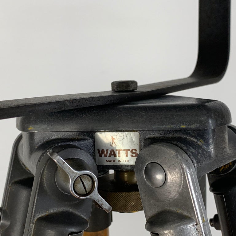 1960s Stripped and Polished Strand 743 Theatre Light on Vintage Wooden ...