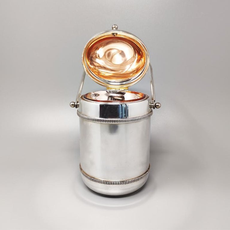 1960s Stunning Ice Bucket by Aldo Tura for Macabo, Made in Italy For ...