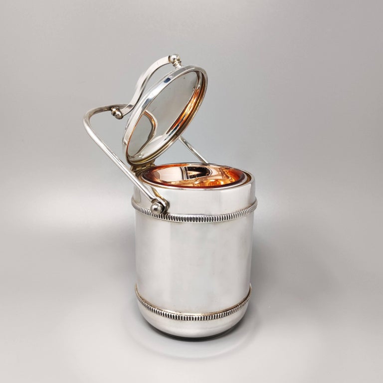 1960s Stunning Ice Bucket by Aldo Tura for Macabo, Made in Italy For ...