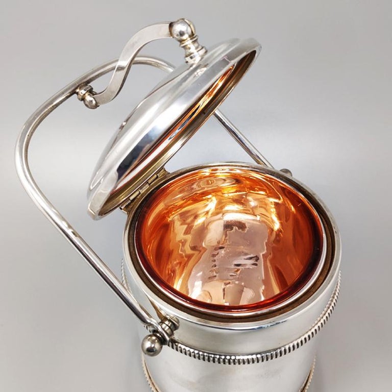 1960s Stunning Ice Bucket by Aldo Tura for Macabo, Made in Italy For ...