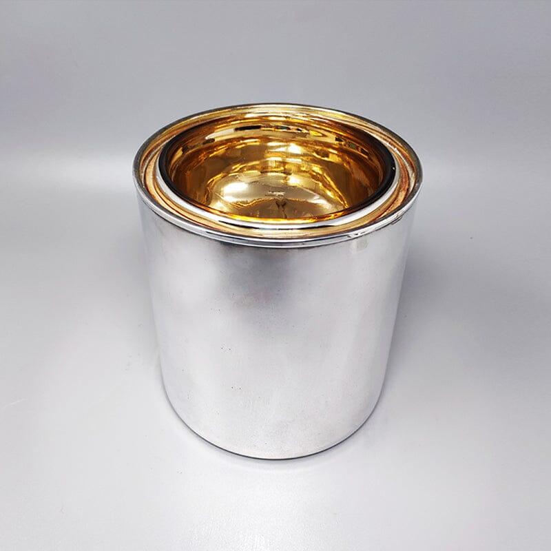 1960s Stunning ice bucket in stainless steel by Aldo Tura for Macabo at ...