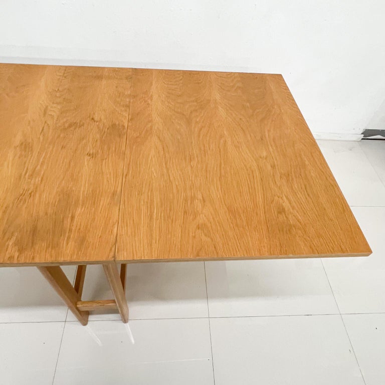 1960s Style Maria Flap MCM Drop Leaf Gateleg Dining Table Space Saver ...