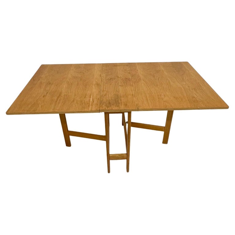 1960s Style Maria Flap MCM Drop Leaf Gateleg Dining Table Space Saver ...