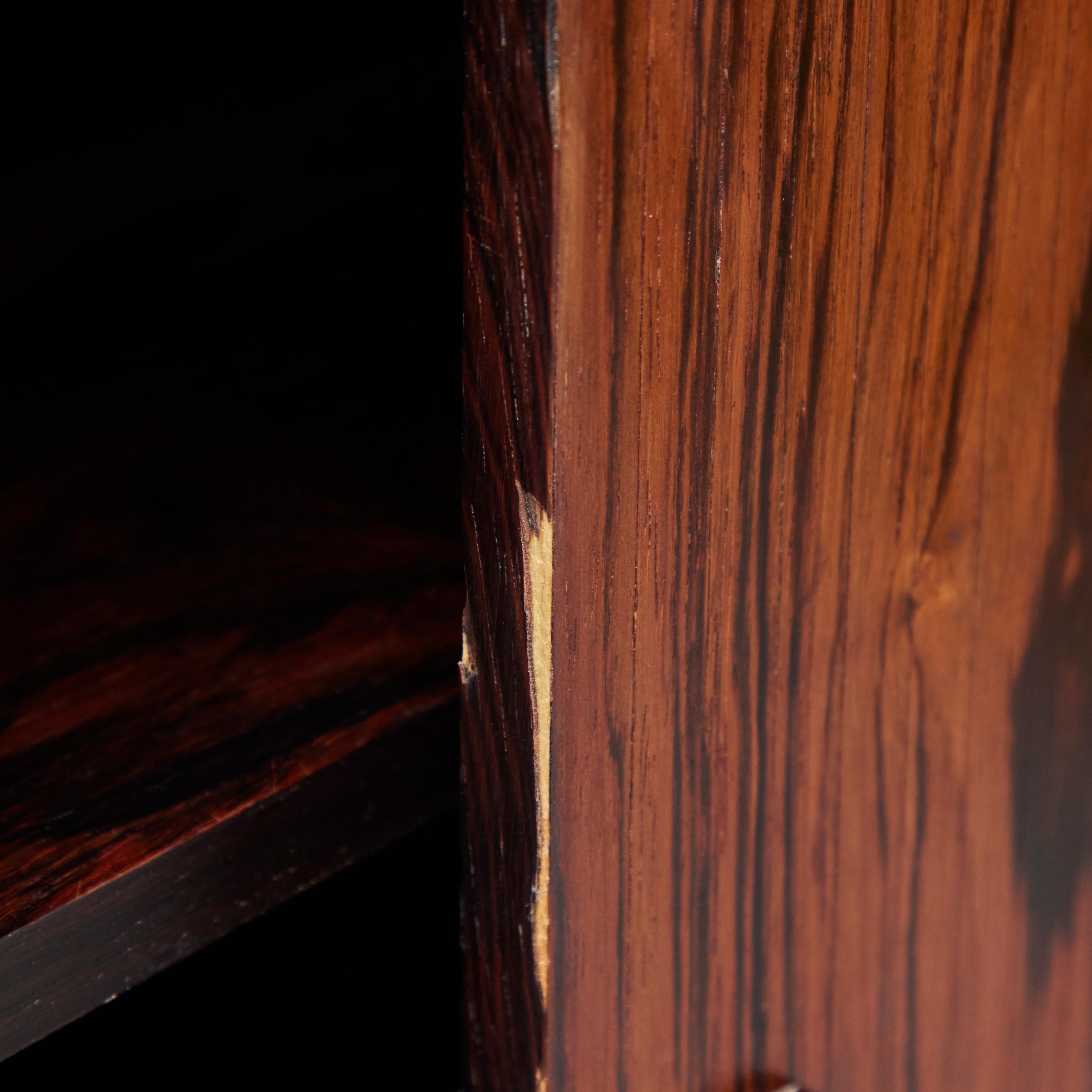 1960s Svend Aage Laresen Tambour Door Rosewood Credenza for Faarup ...