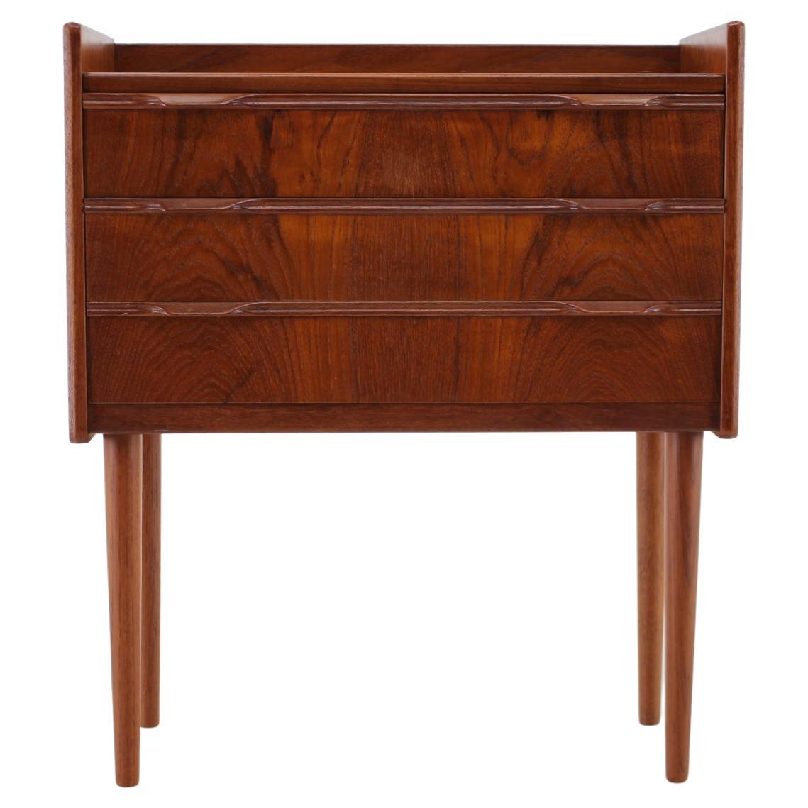 1960s Upcycled Teak Chest of Drawers, Denmark at 1stDibs
