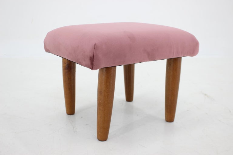 1960s Teak Danish Stool For Sale at 1stDibs