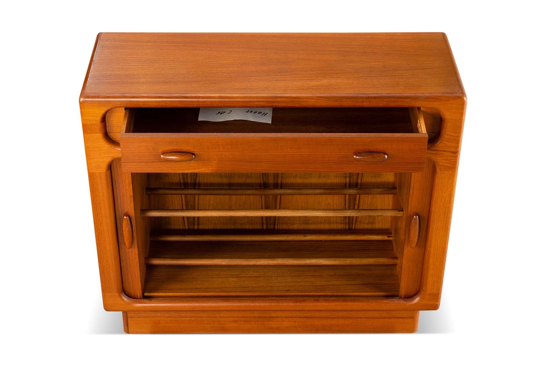 1960s teak tambour shoe cabinet by dyrlund For Sale at 1stDibs | teak ...