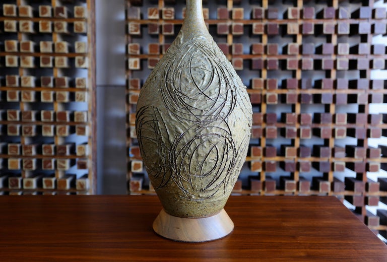 1960s Tom McMillin Ceramic Lamps at 1stDibs