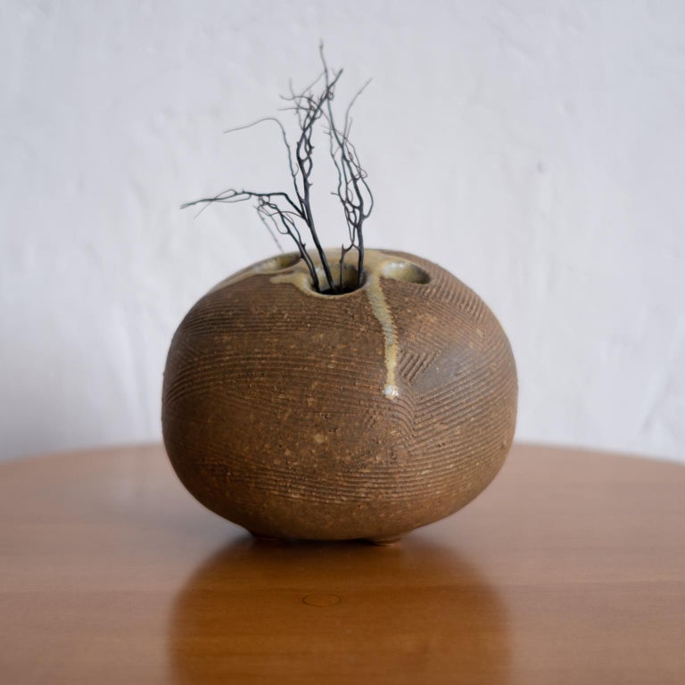 1960s Tom McMillin Ceramic Rock Form Vase at 1stDibs