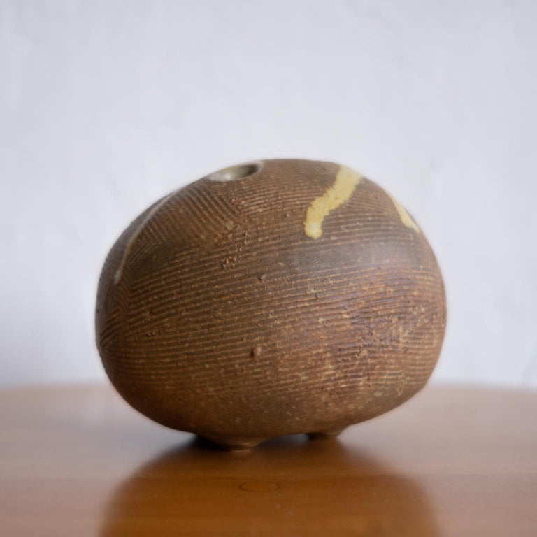 1960s Tom McMillin Ceramic Rock Form Vase at 1stDibs