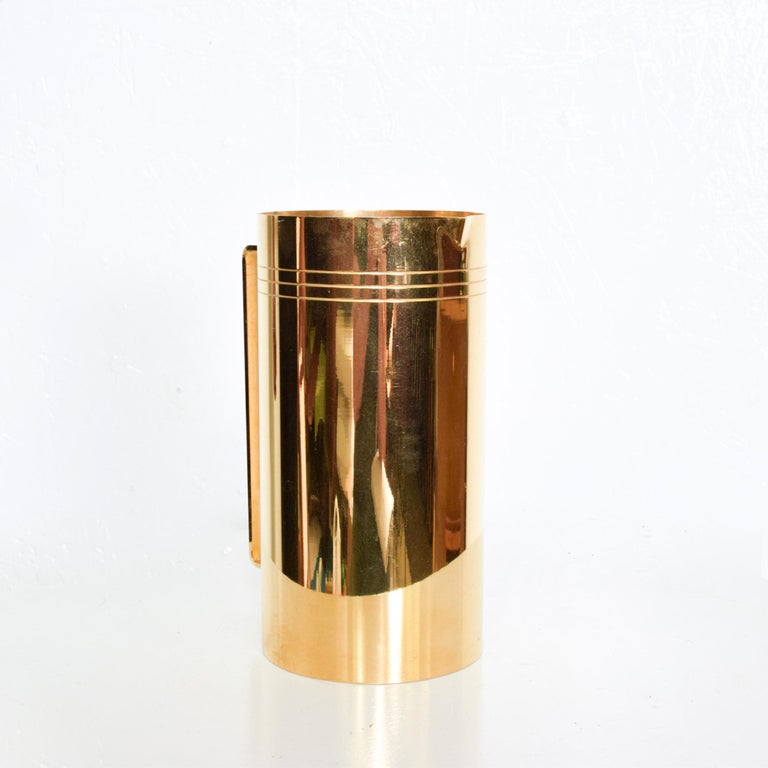 1960s Sleek Modernist Gold Pitcher 24k GP Tommi Parzinger Dorlyn ...